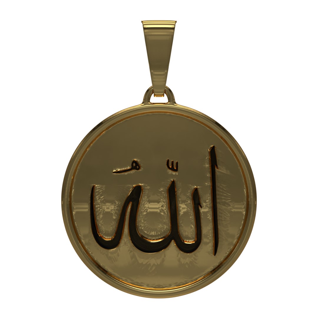 Allah pendant model - TurboSquid 1556108