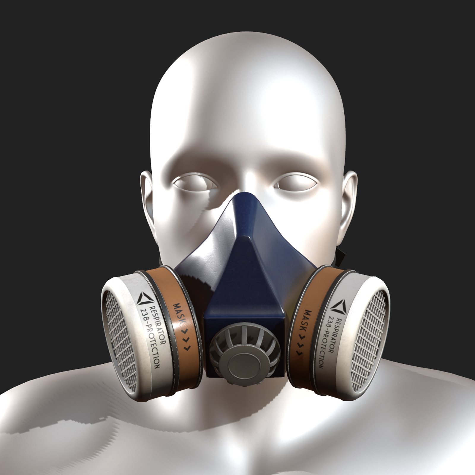 Gas mask helmet scifi futuristic 3D 모델 - TurboSquid 1556142
