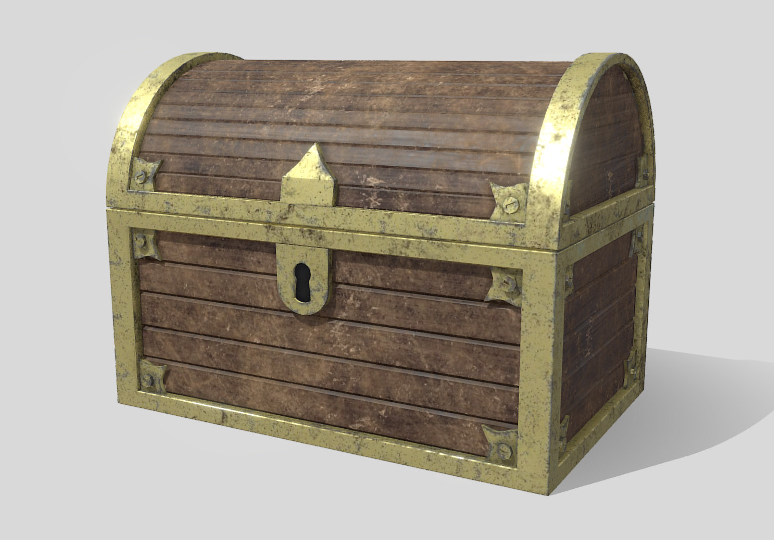 Treasure chest 3D model - TurboSquid 1556132