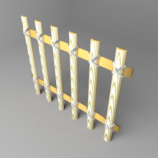 Blender Fence Models | TurboSquid