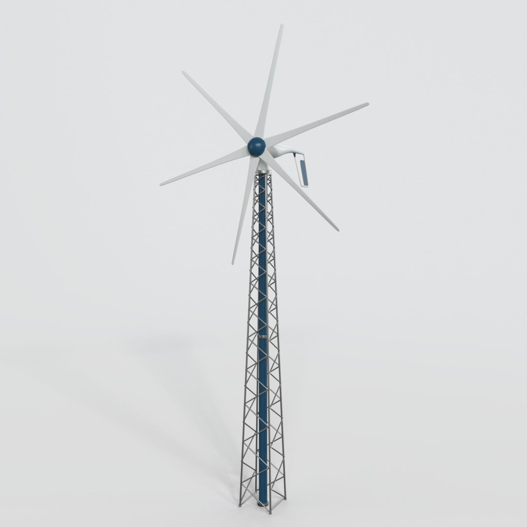 Free 3D wind turbine model - TurboSquid 1556586