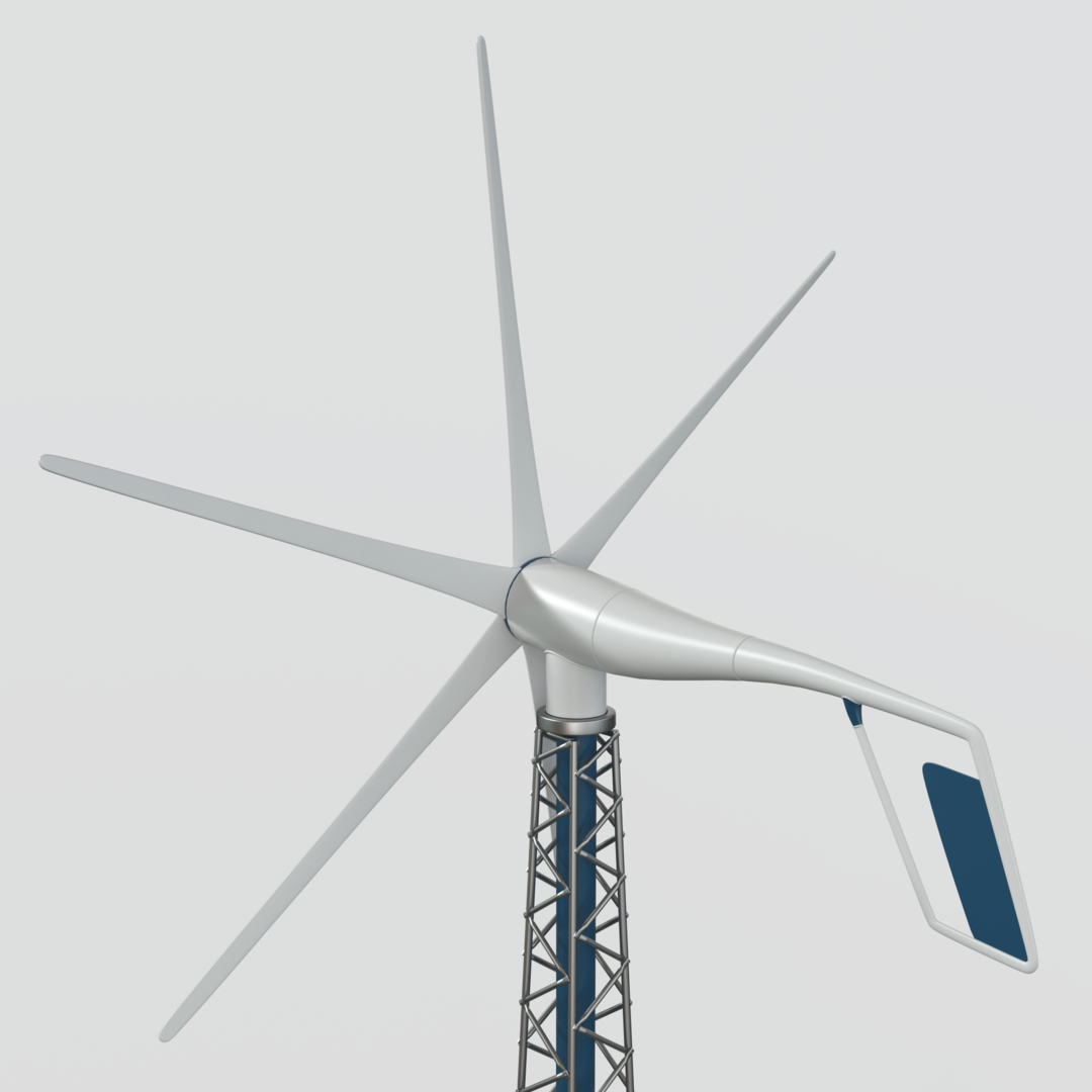 Free 3D wind turbine model - TurboSquid 1556586