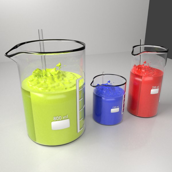 3D Beaker Models | TurboSquid