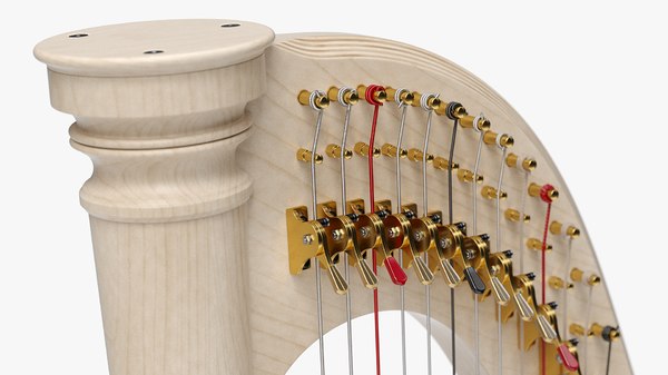 modèle 3D de Harpe à levier 01 - TurboSquid 1557122