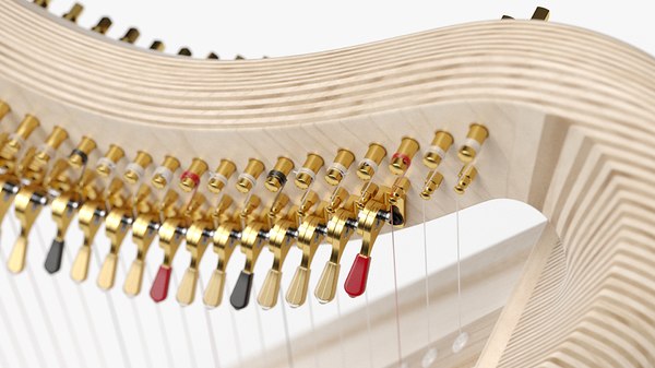 modèle 3D de Harpe à levier 01 - TurboSquid 1557122