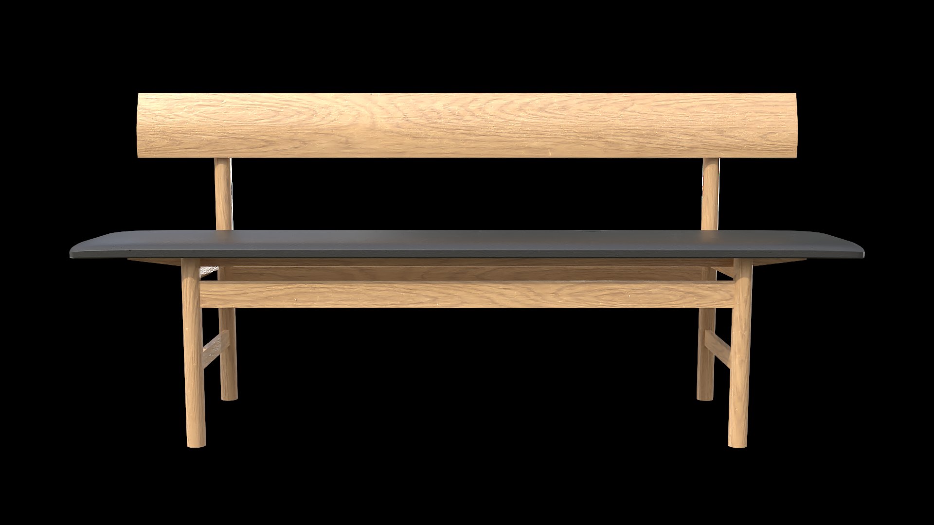 3D model wooden bench - TurboSquid 1557189