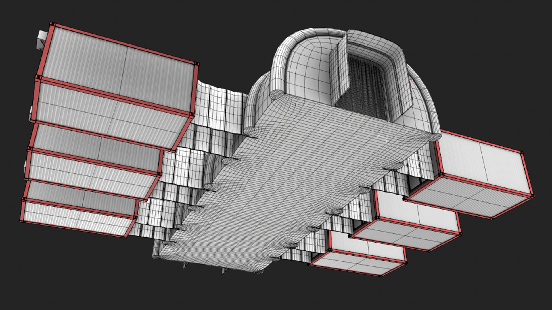 3D ready field inflatable hospital - TurboSquid 1557221