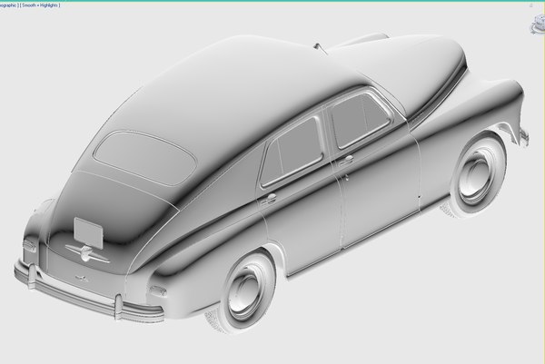 Pobeda 1955 3D model - TurboSquid 1557327