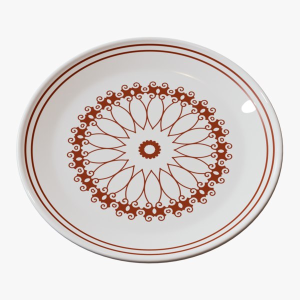 Blender Plate Models | TurboSquid