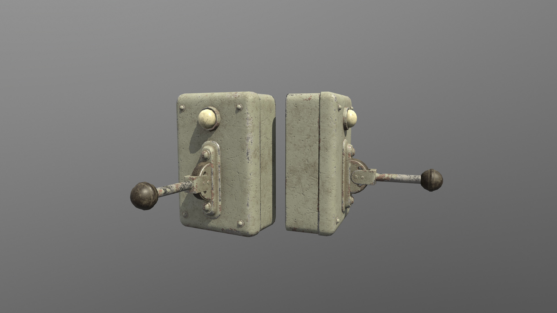 3D toggle switch model - TurboSquid 1557342