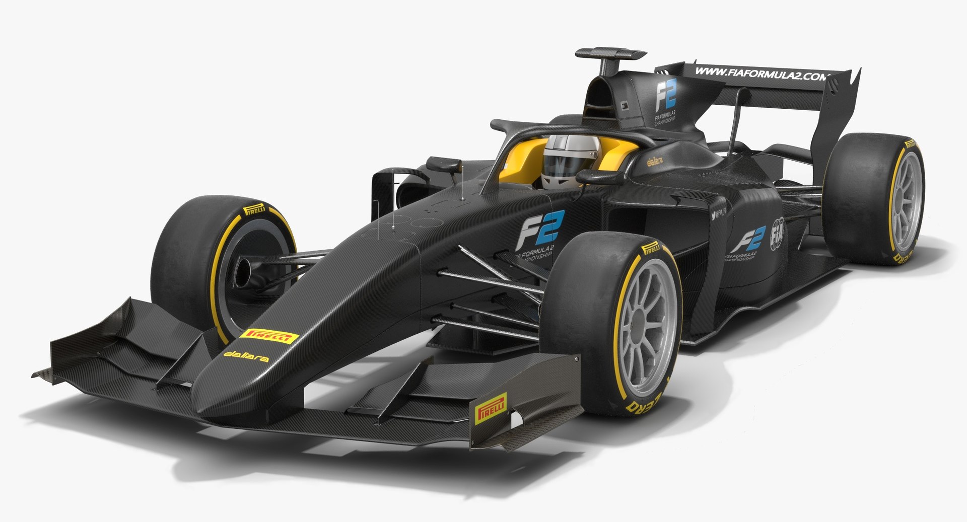 Formula 2 dallara f2 model - TurboSquid 1557470