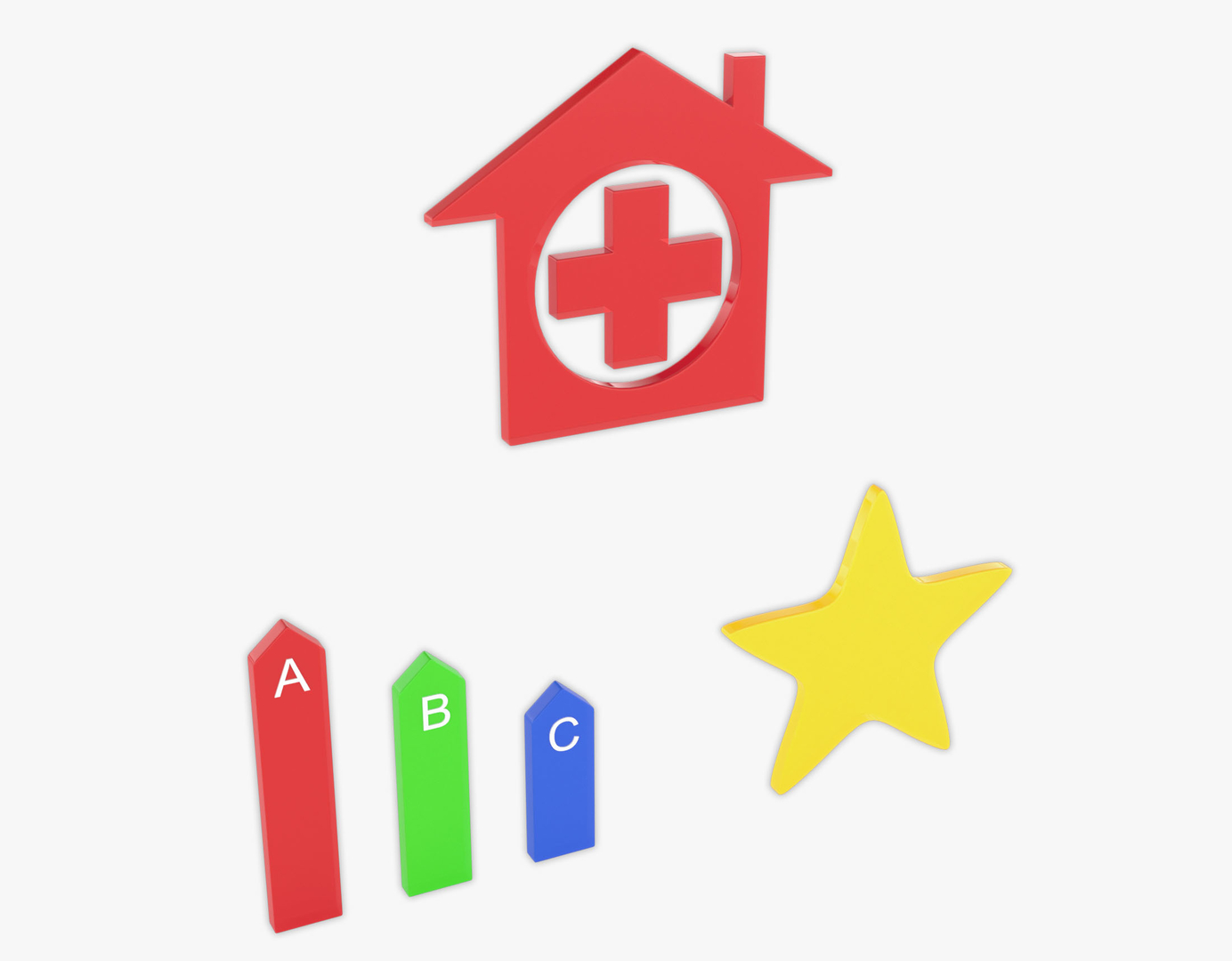 3 einfache Logos Pack 1 3D-Modell - TurboSquid 1557482