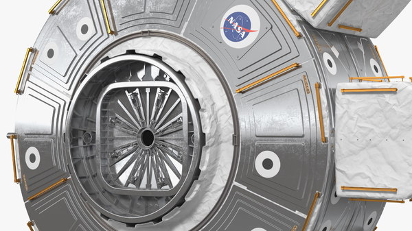 Iss quest joint airlock 3D model - TurboSquid 1557627