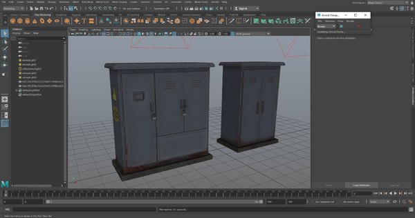 3D electric switch box model - TurboSquid 1557558