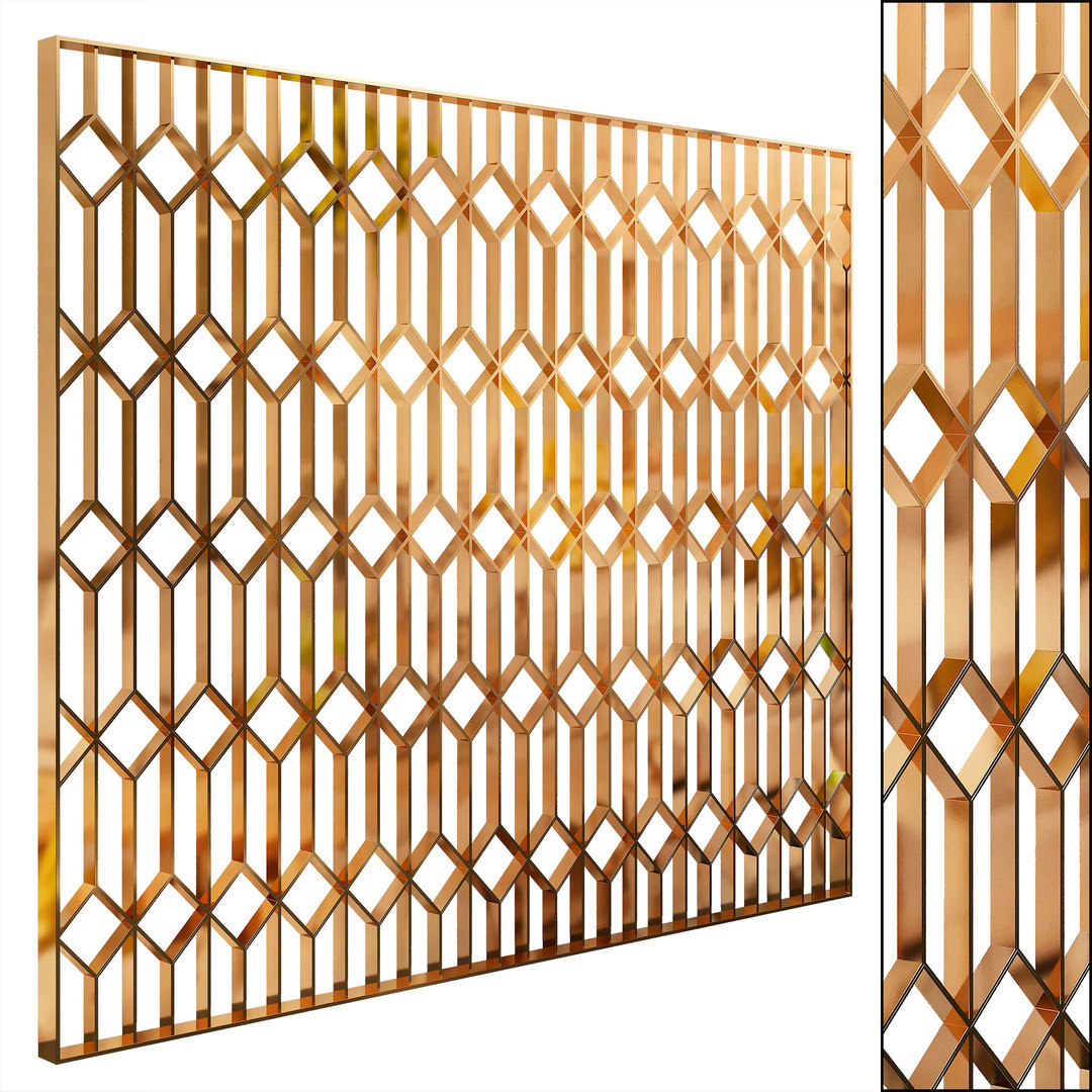 3D model decorative partition set 63 - TurboSquid 1557631