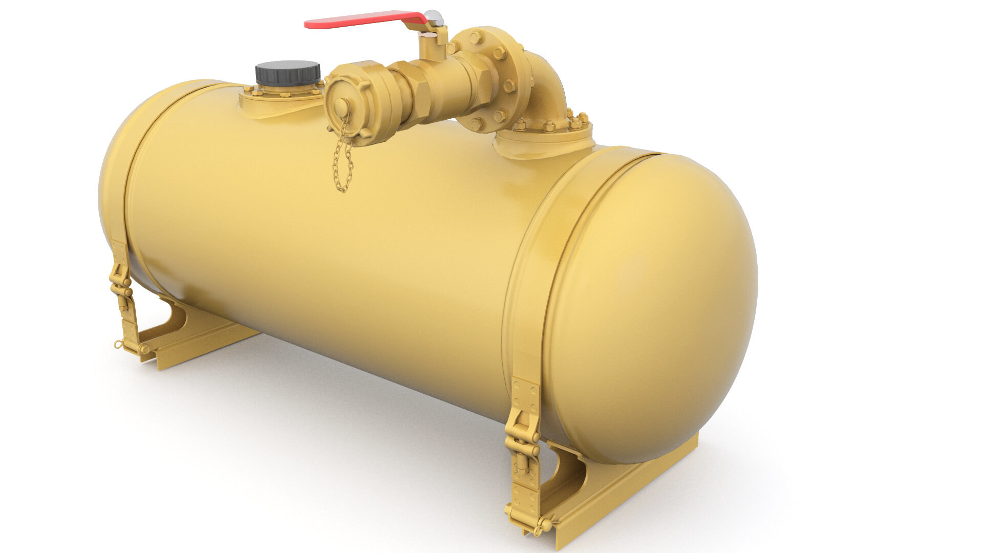 Fuel tank 3D model - TurboSquid 1557633