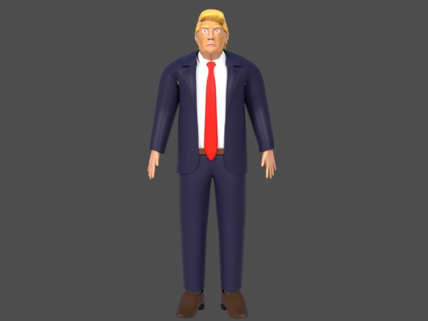 3D Trump Models | TurboSquid
