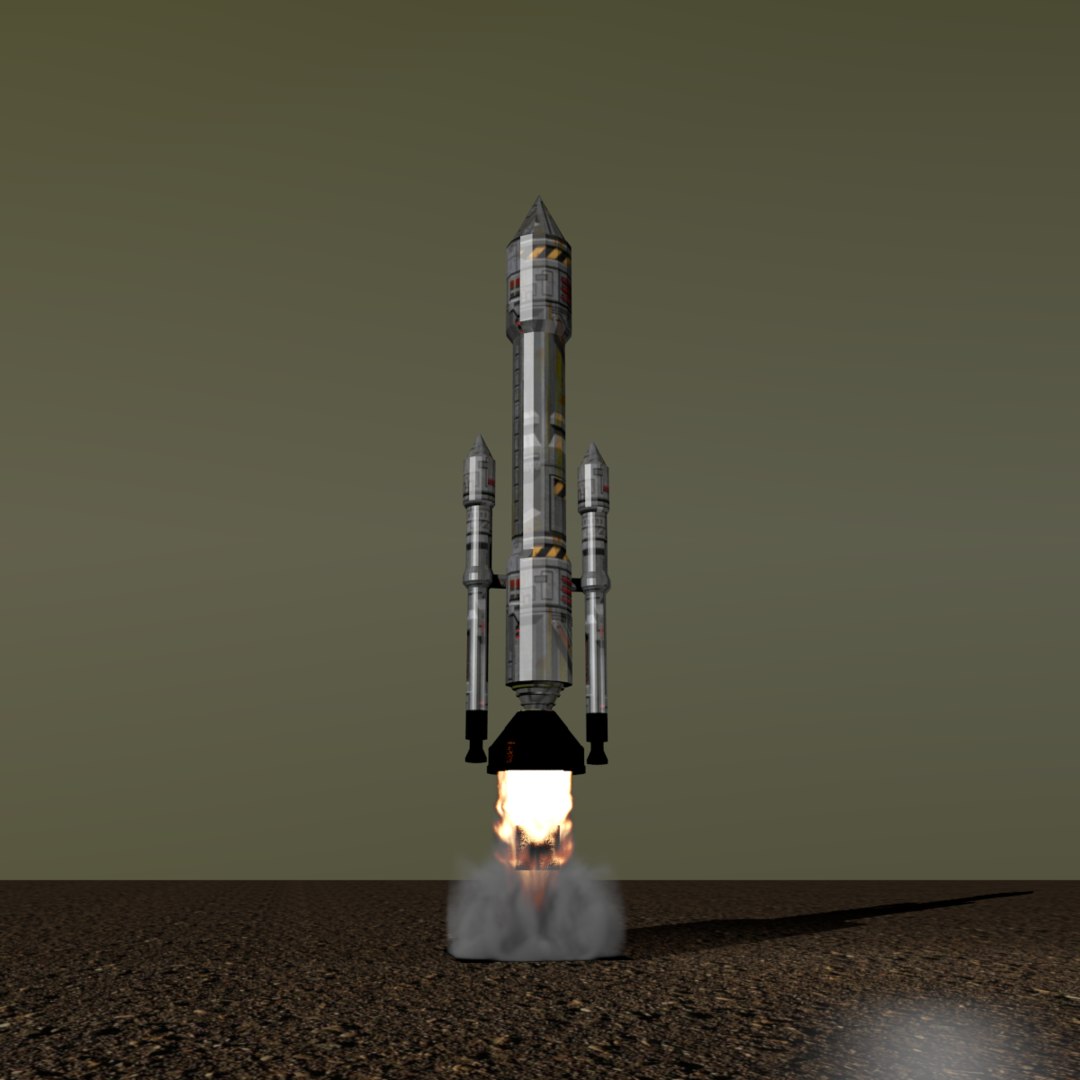 3D space rocket - TurboSquid 1557808