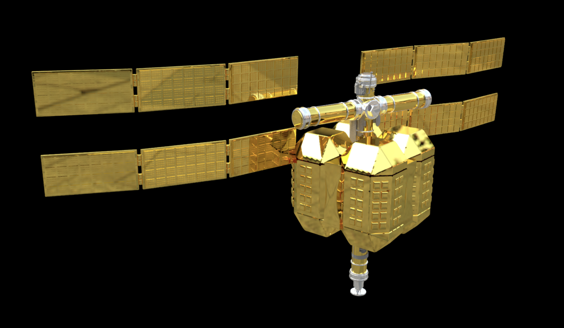 3D satellite space orbit model - TurboSquid 1557788