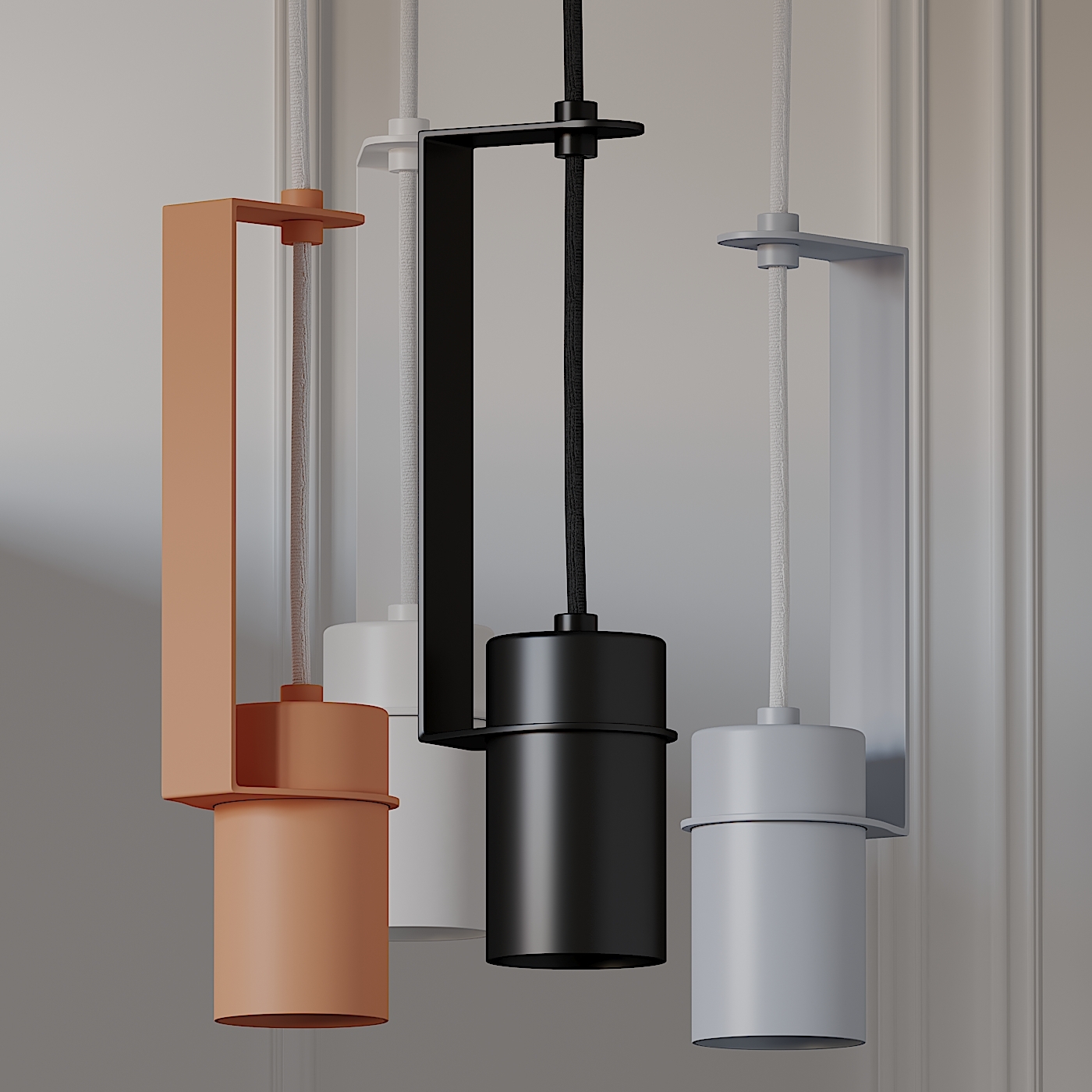 3D ceiling fild 90 pendant lamp model - TurboSquid 1558064