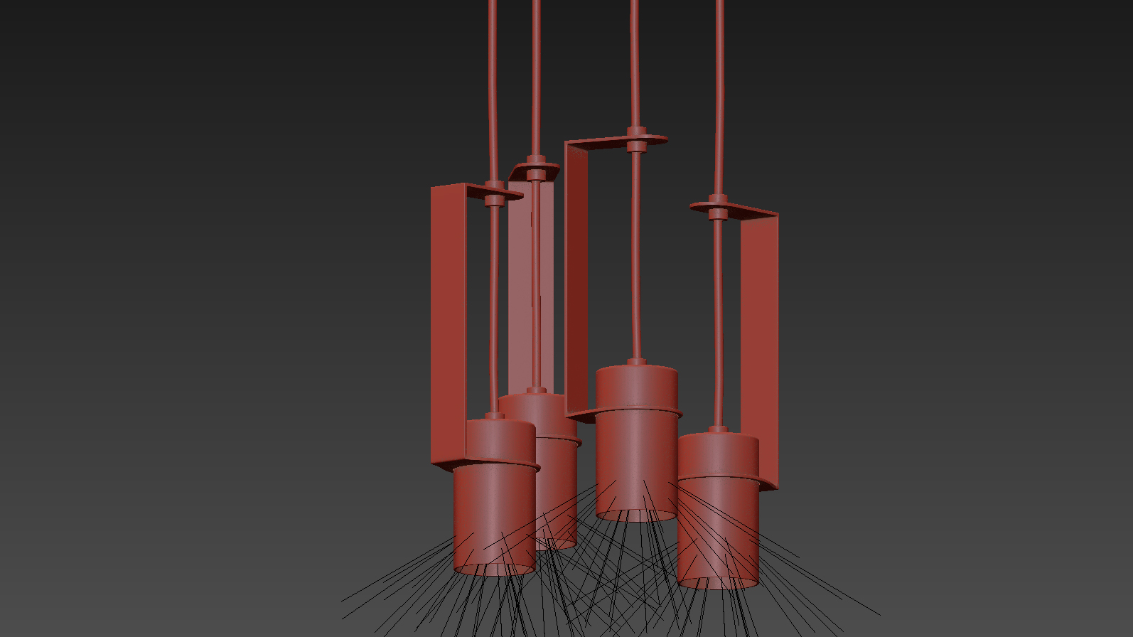 3D ceiling fild 90 pendant lamp model - TurboSquid 1558064