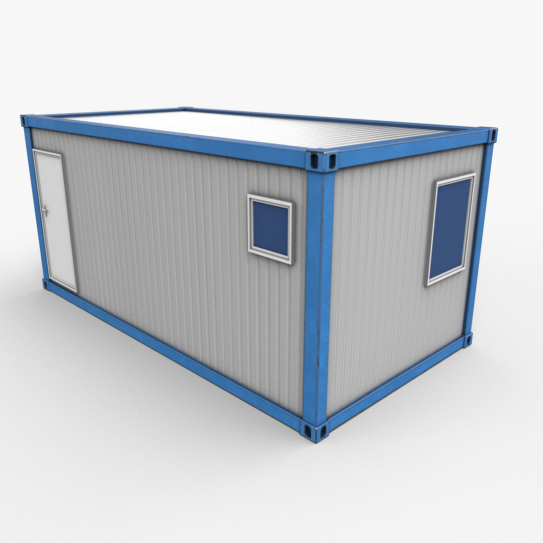 Ready office container 3D model - TurboSquid 1558365