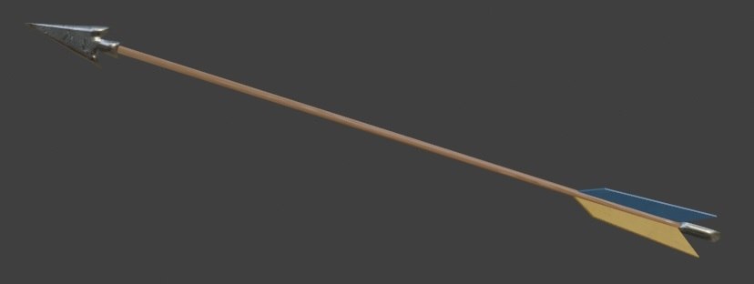 3D realistic arrow model - TurboSquid 1545798