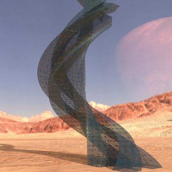 Alien building 3D model - TurboSquid 1454032