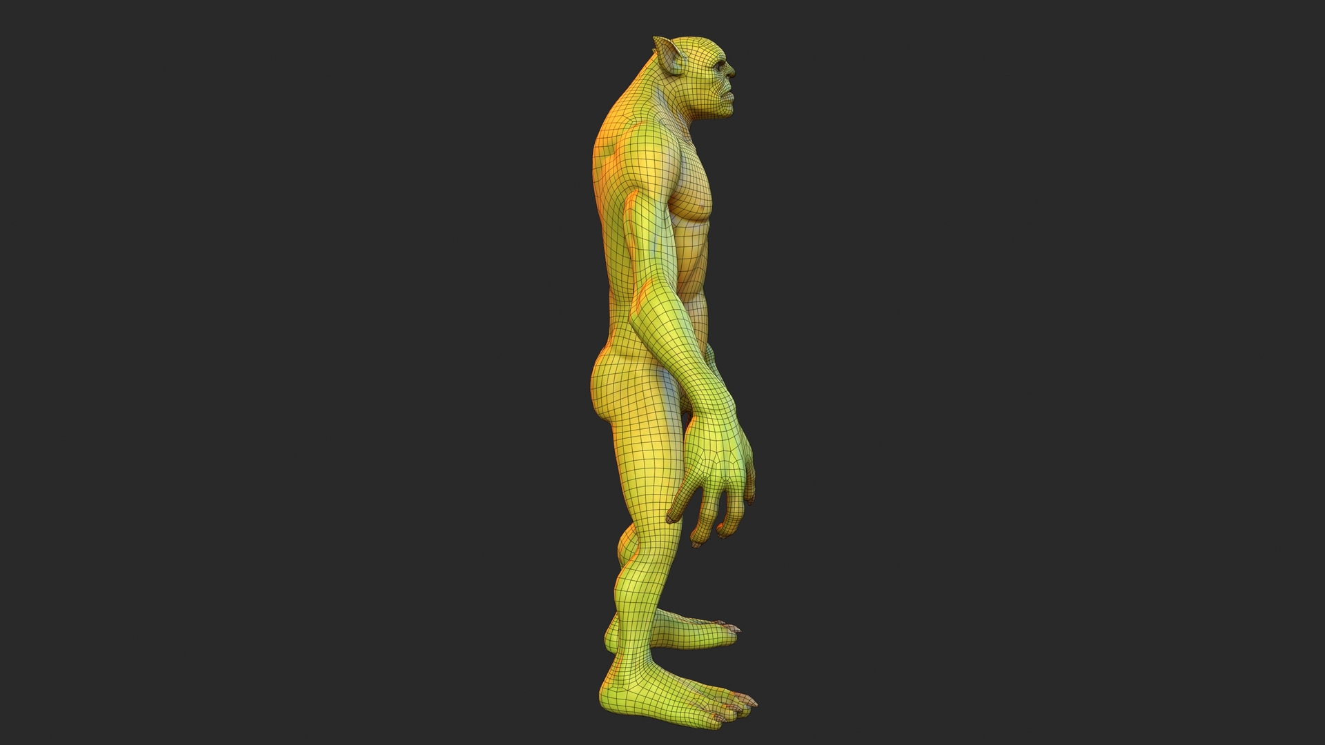 modèle 3D de Personnage - Base de corps de gobelin - TurboSquid 1558710