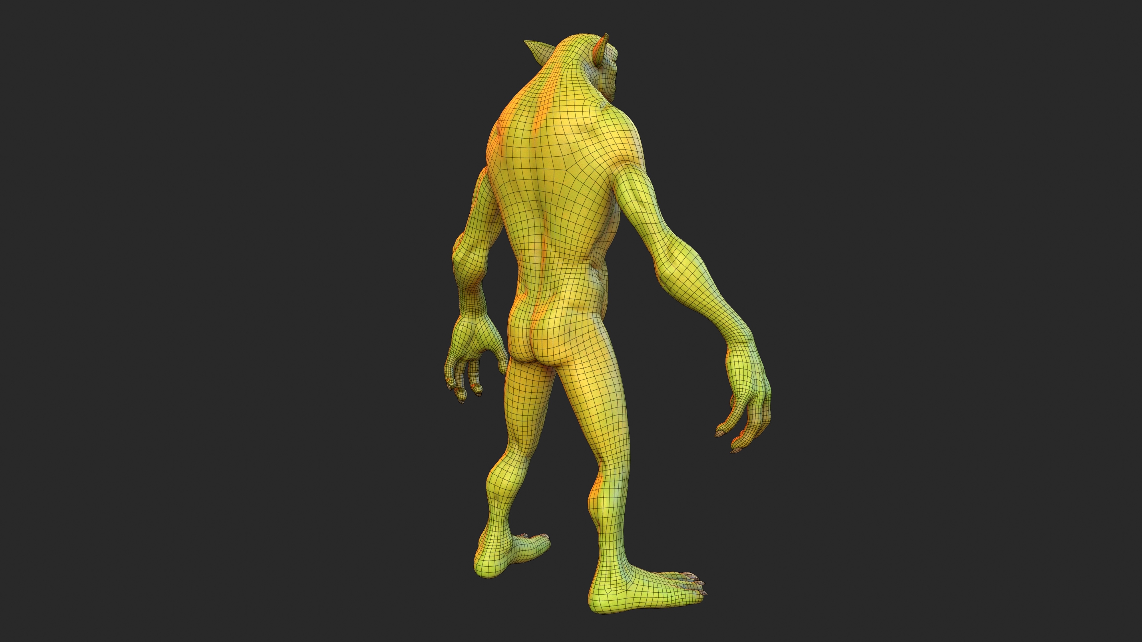 Character goblin body base model - TurboSquid 1558710
