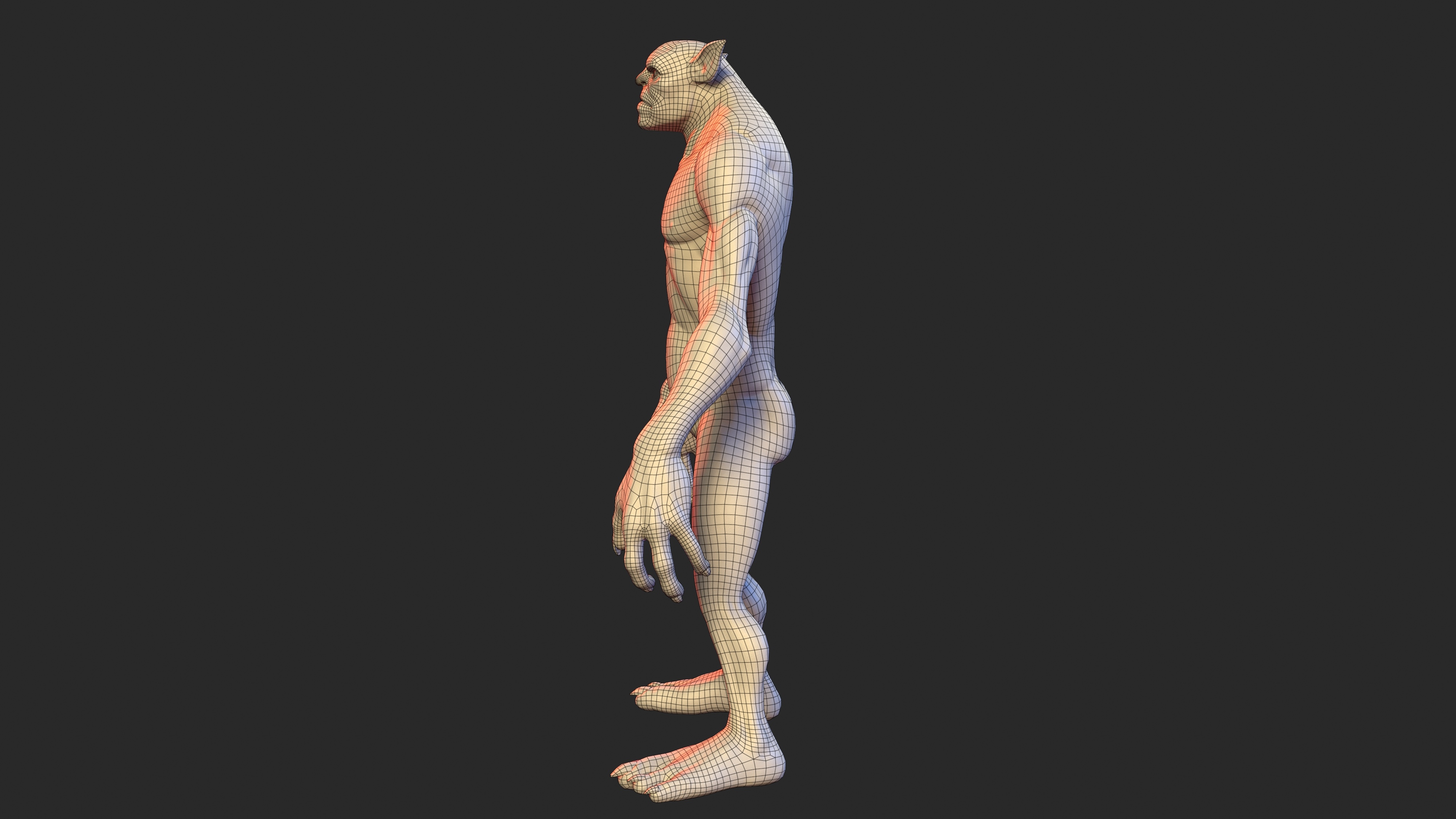 Character Goblin Body Base Model Turbosquid 1558710