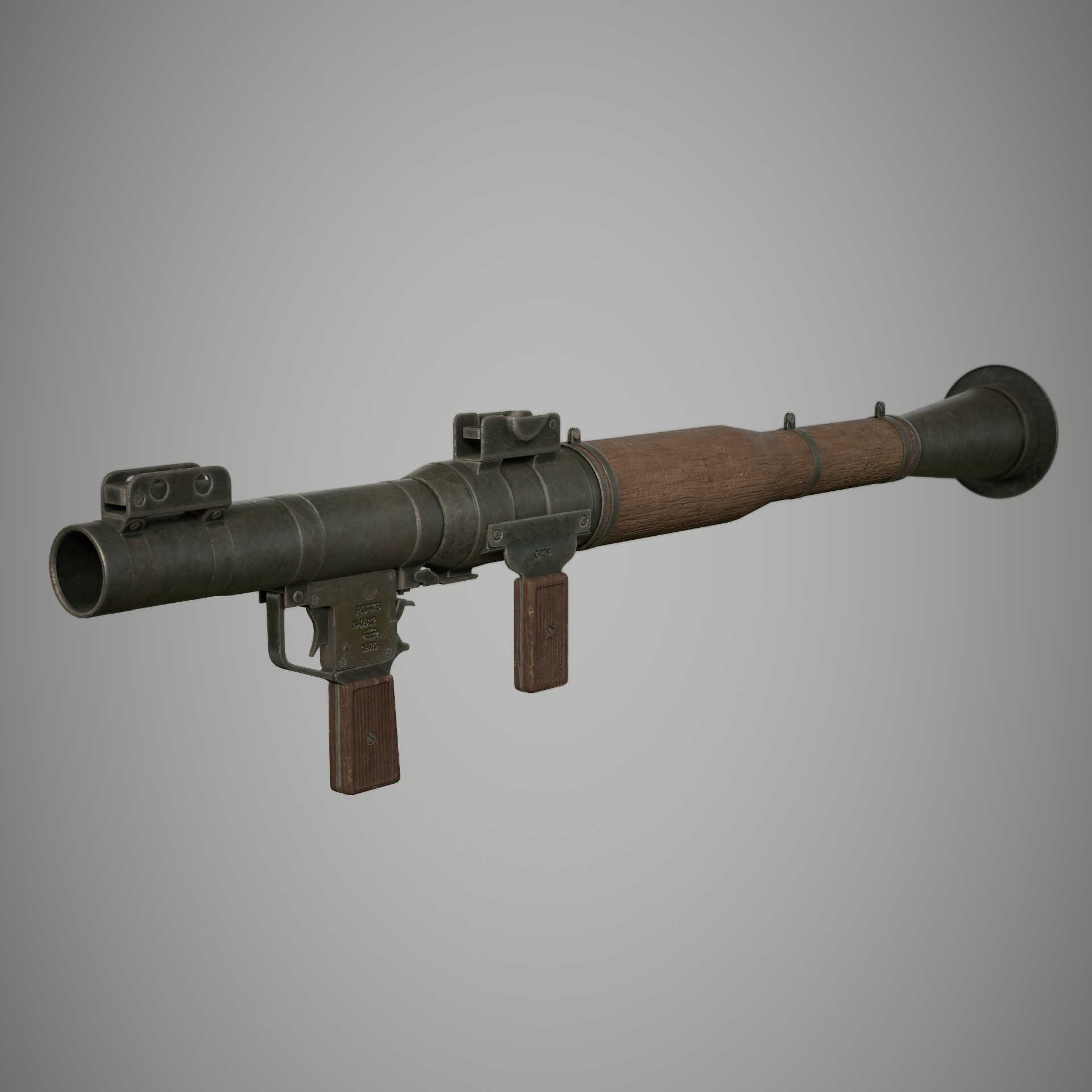 Rocket launcher 3D model - TurboSquid 1197868