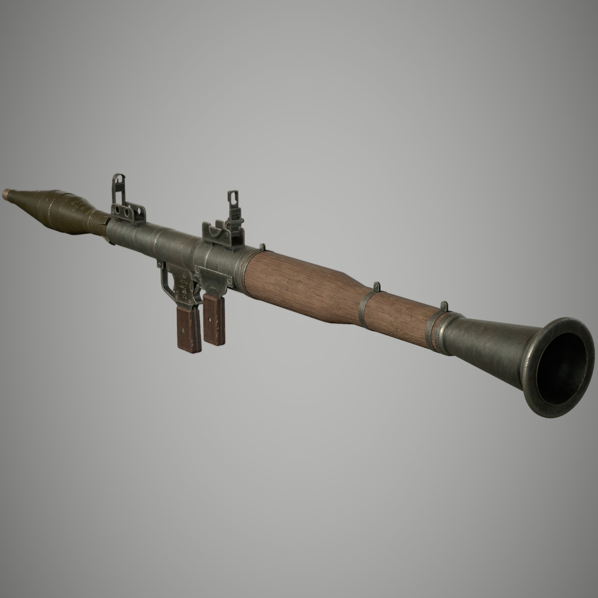 Rocket launcher 3D model - TurboSquid 1197868