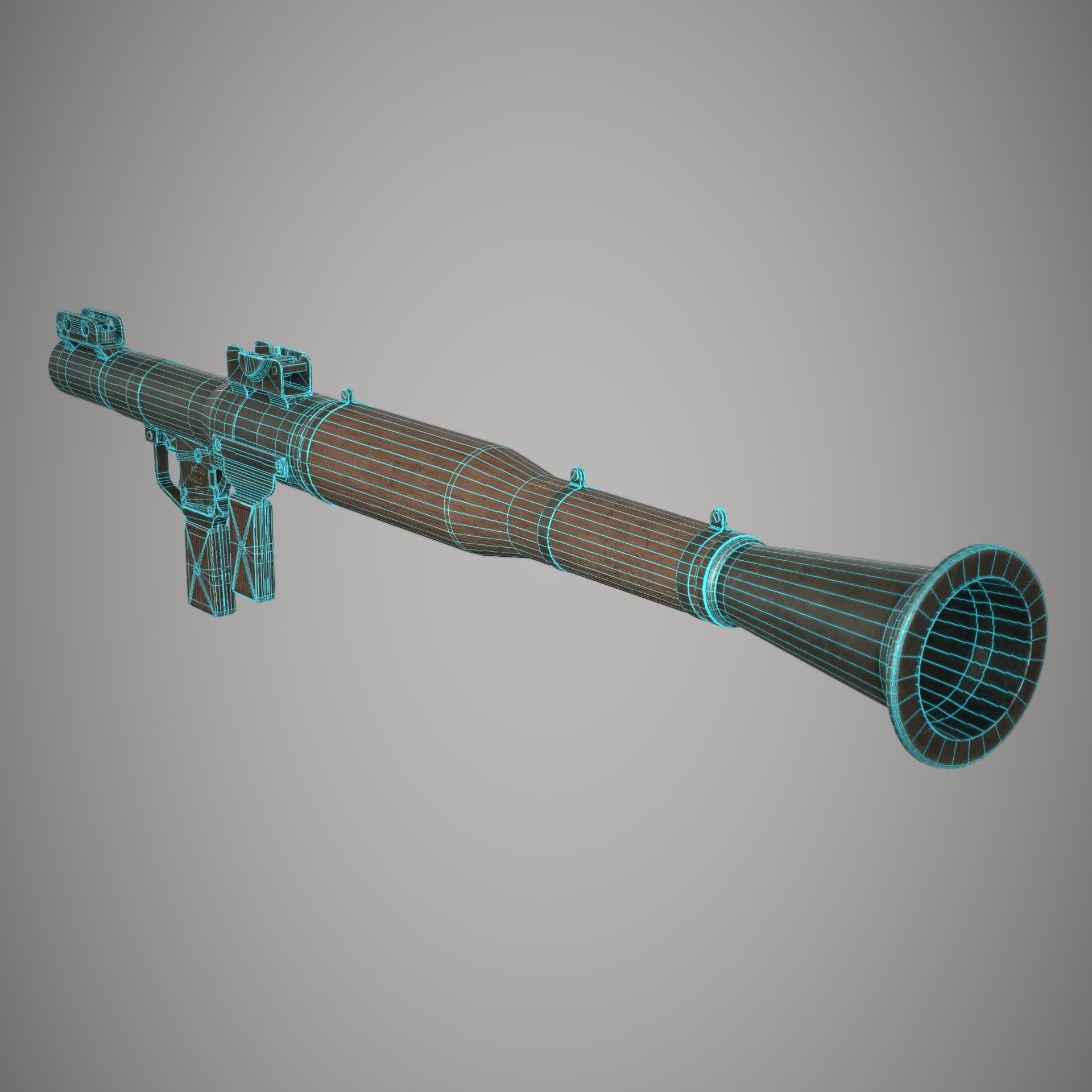 Rocket launcher 3D model - TurboSquid 1197868