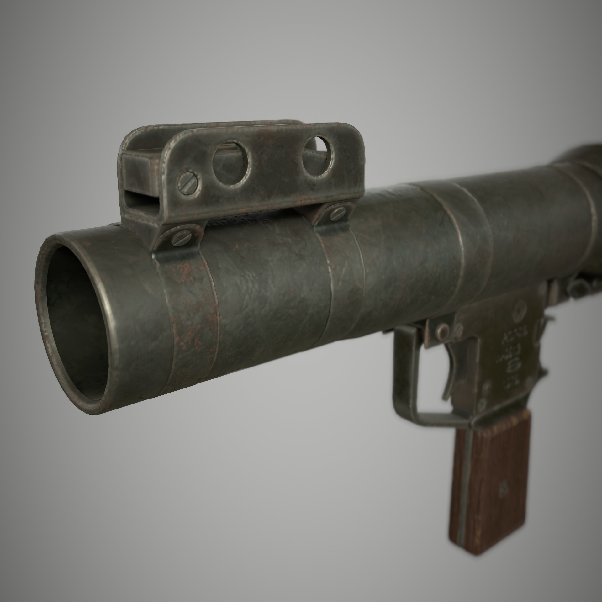 Rocket launcher 3D model - TurboSquid 1197868
