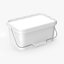 3d stackable plastic storage containers