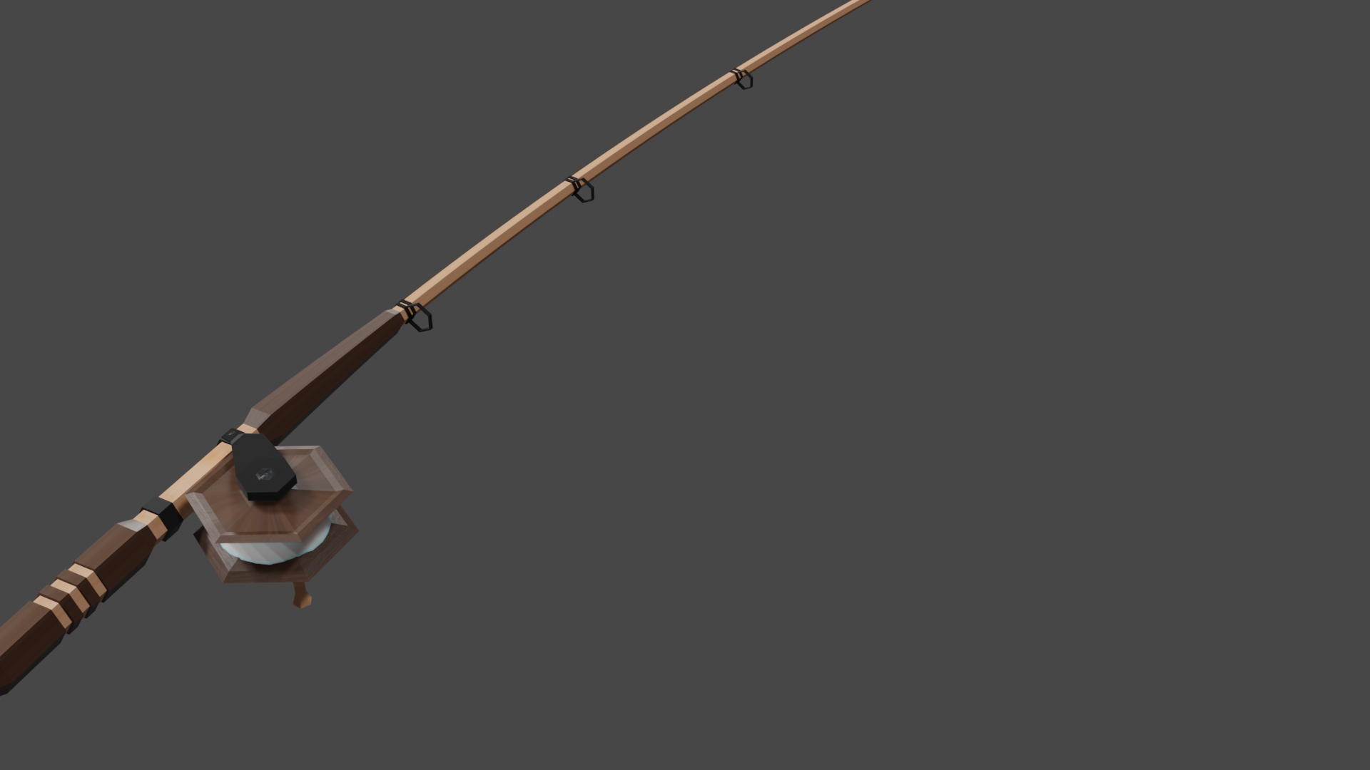 Fishing pole 3D model - TurboSquid 1558910