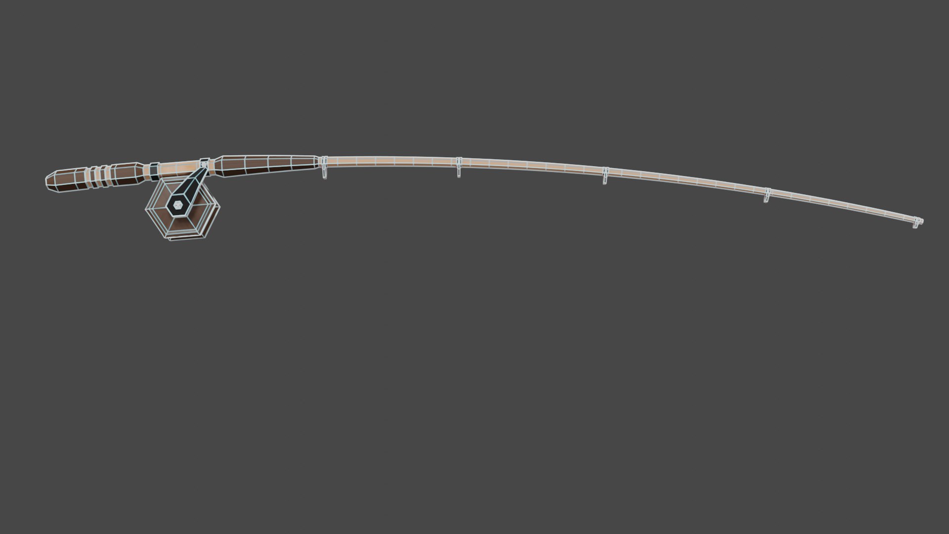 Fishing pole 3D model - TurboSquid 1558910