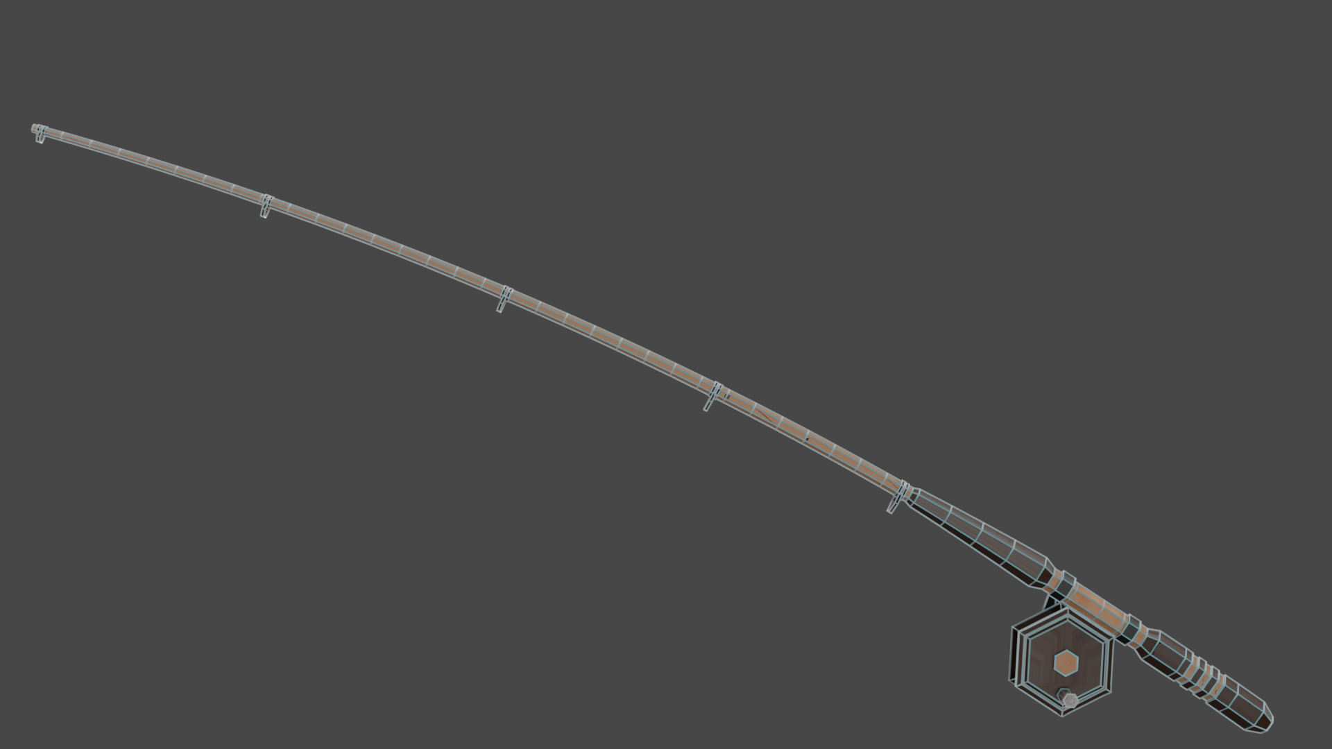 Fishing pole 3D model - TurboSquid 1558910