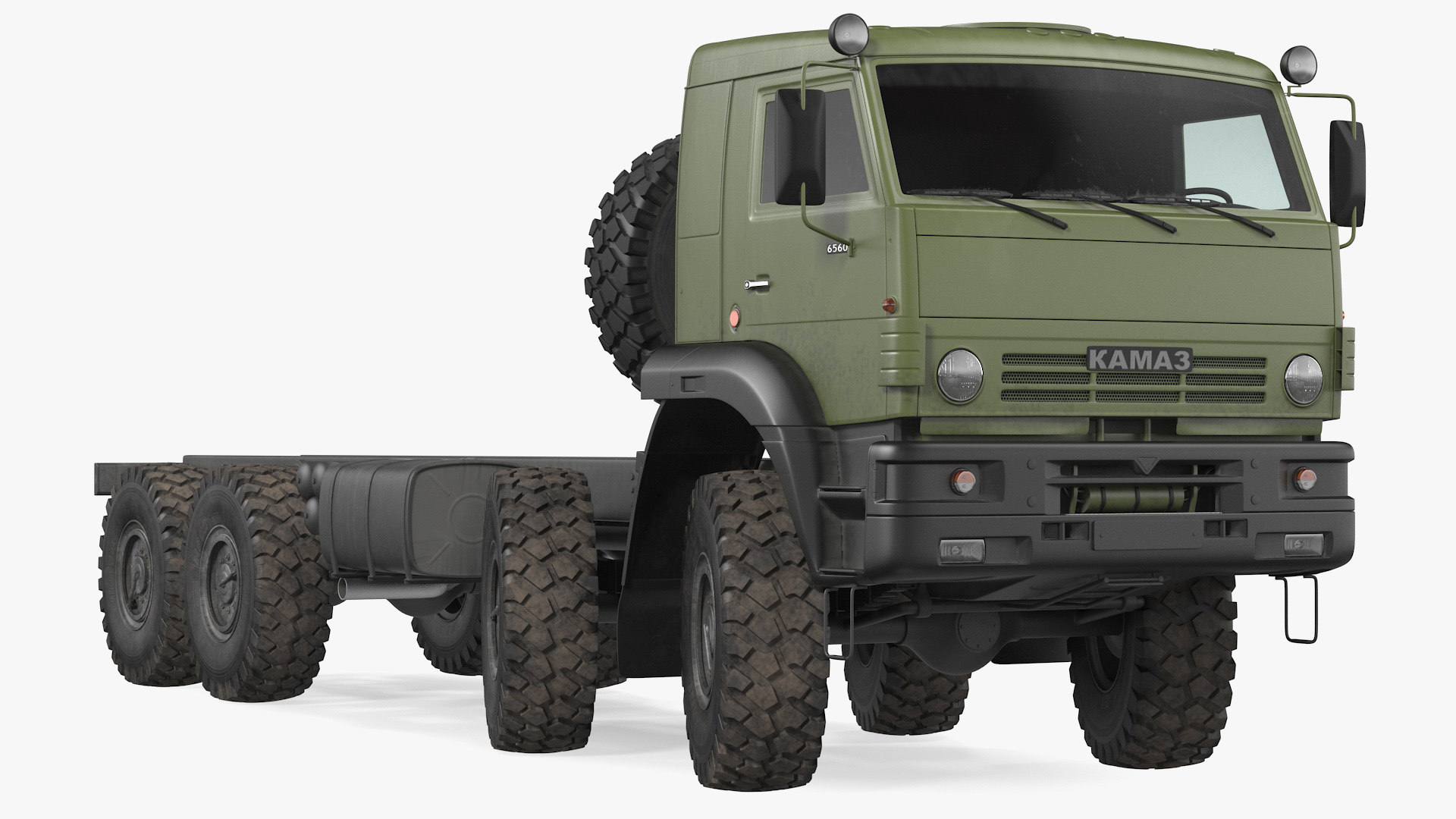 3D model kamaz 6350 8x8 military truck - TurboSquid 1559114
