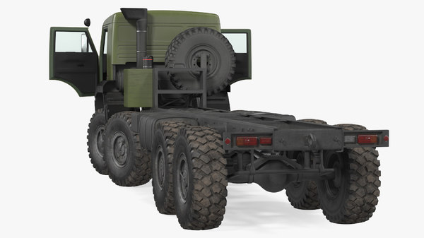 3D model kamaz 6350 8x8 military truck - TurboSquid 1559114