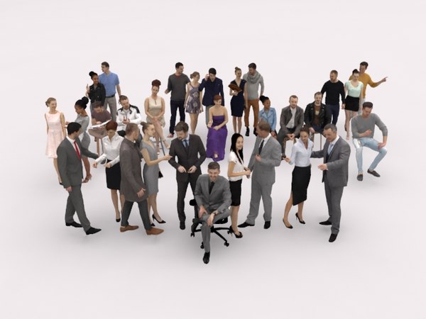 Crowd 3D Models for Download | TurboSquid