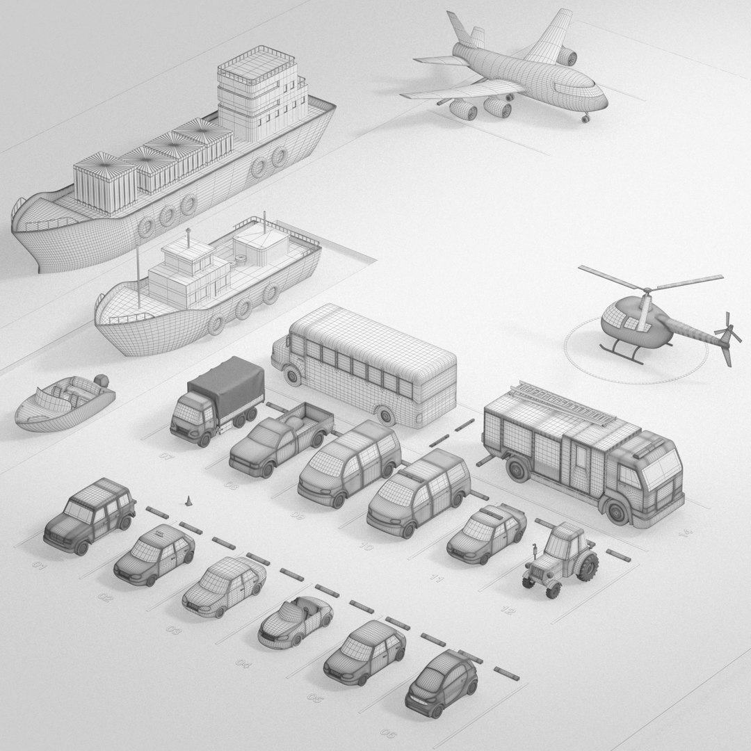 Car plane aircraft 3D model - TurboSquid 1559438