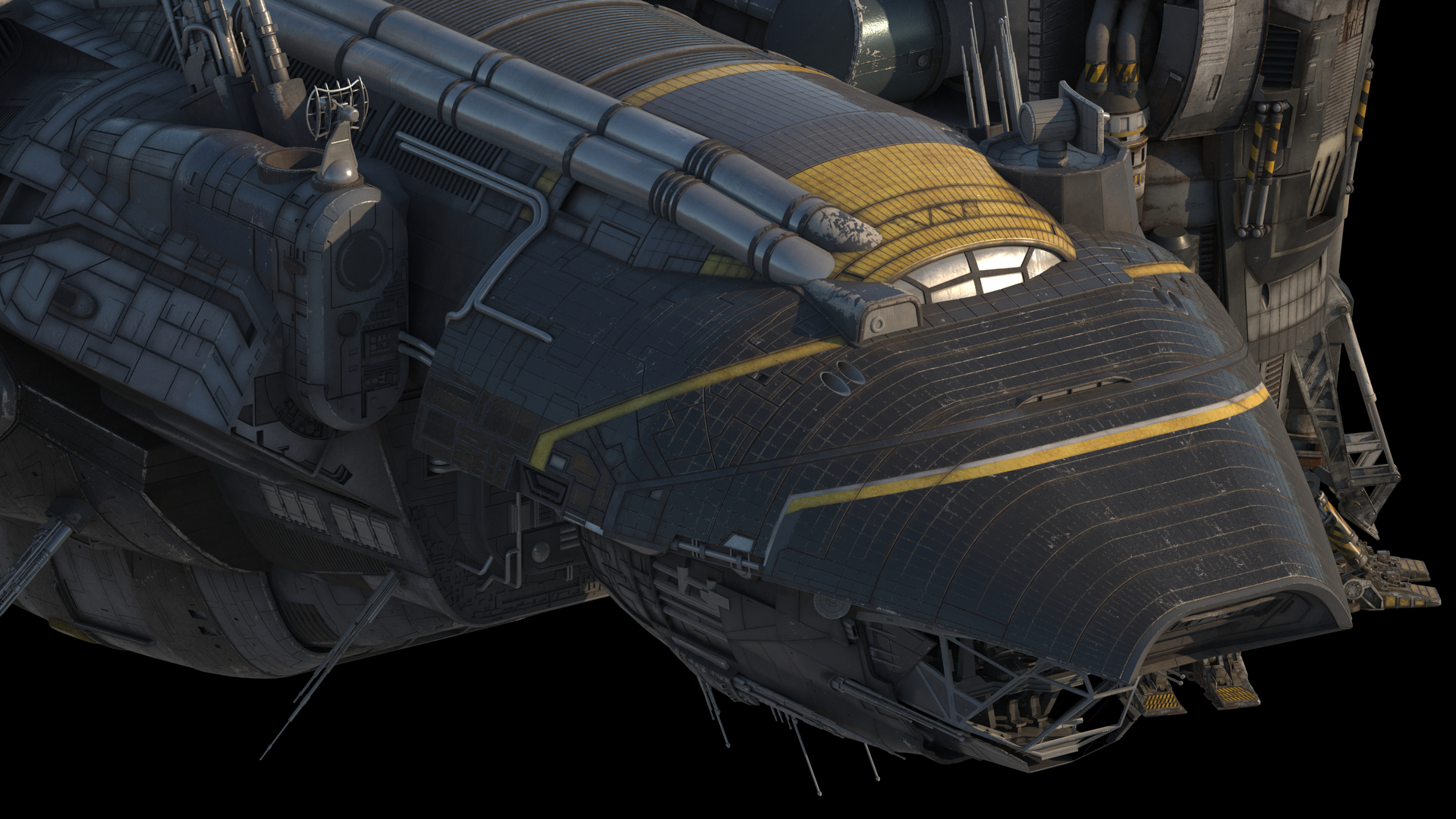 Prometheus spaceship pro 2019 3D model - TurboSquid 1559452