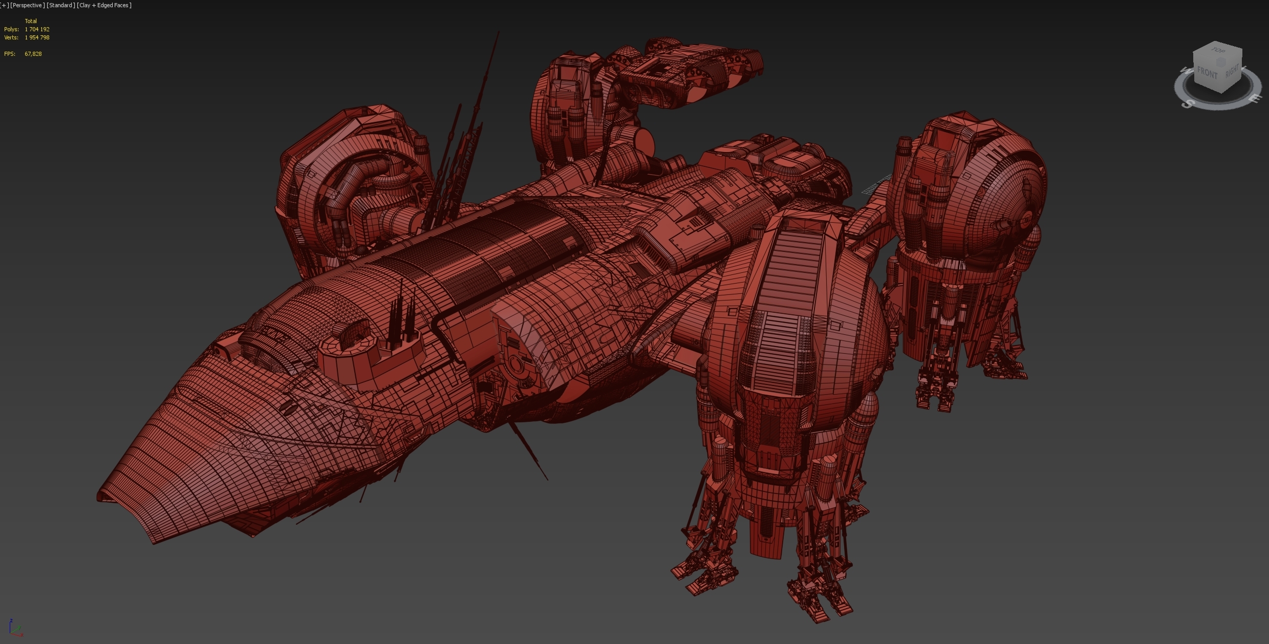 Prometheus spaceship pro 2019 3D model - TurboSquid 1559452