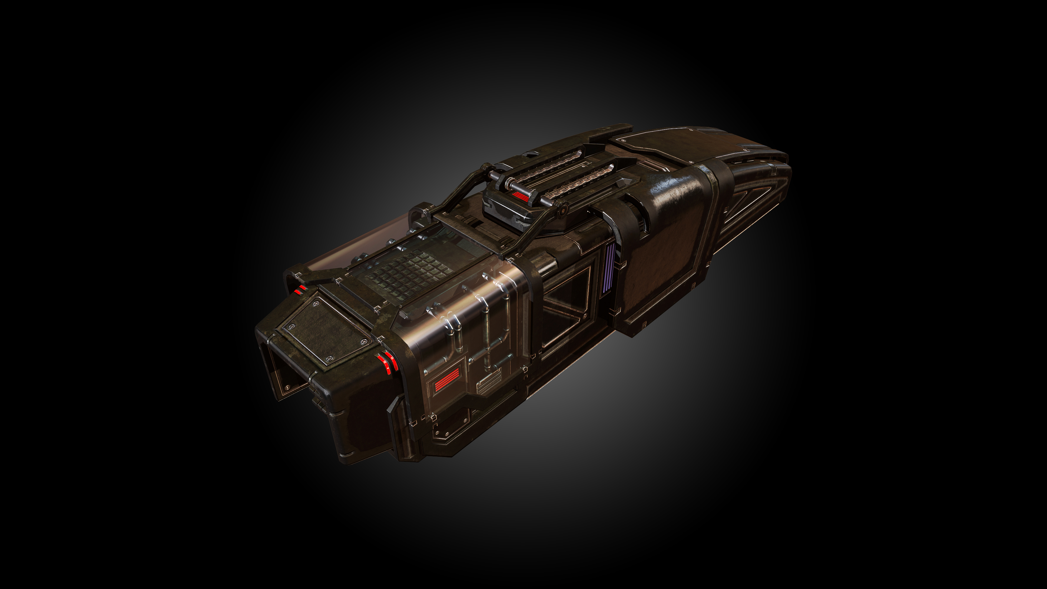 Maneuvering thruster 3D model - TurboSquid 1535601