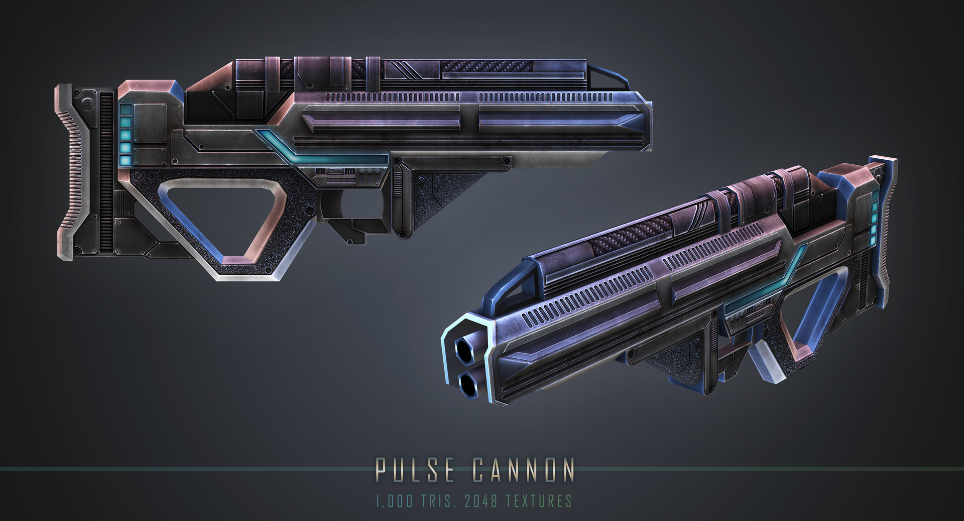 modèle 3D de Pulse Cannon - TurboSquid 1559556