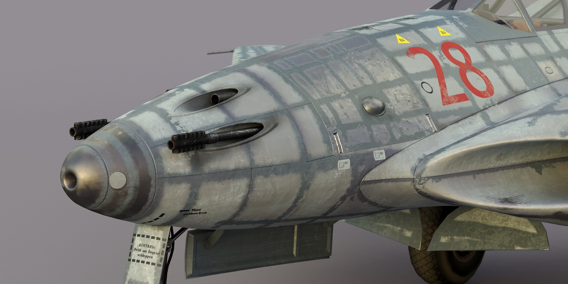 modelo 3d Alemán Me 262 HG 3 Fighter - TurboSquid 1559634
