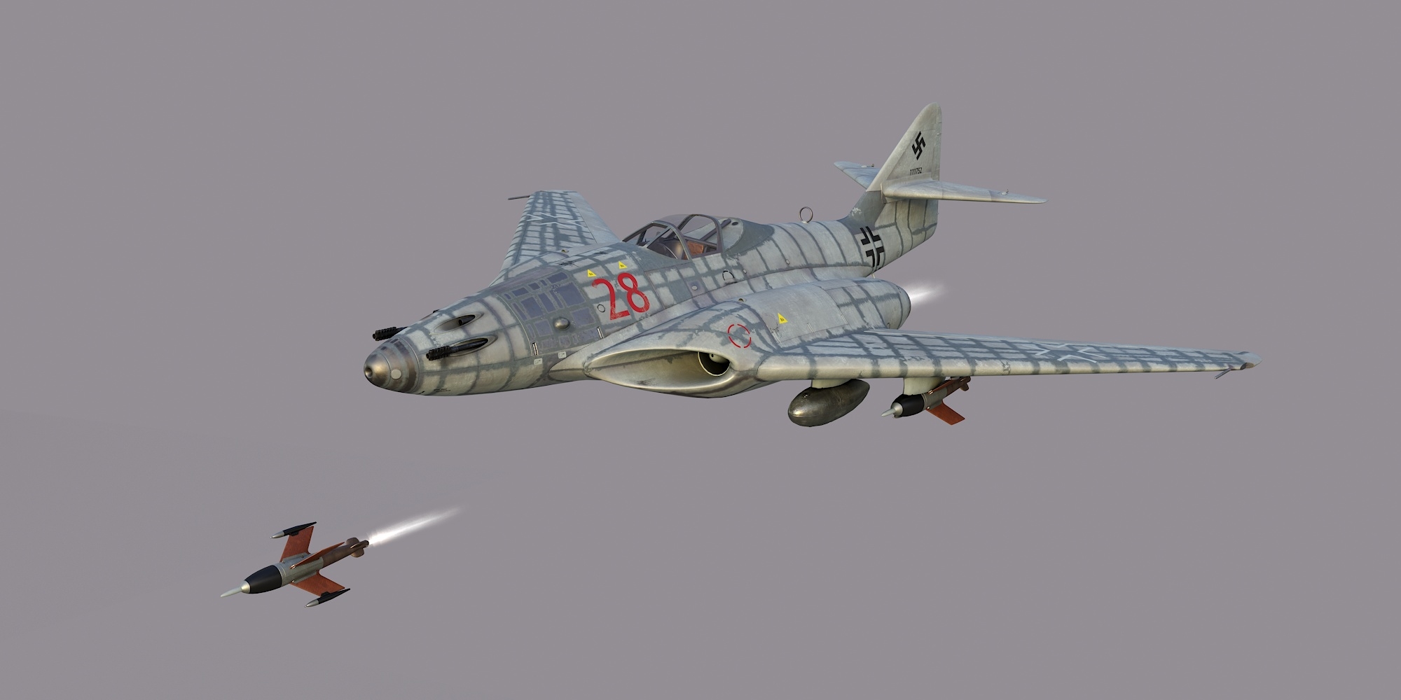 262 hg 3 messerschmitt 3D - TurboSquid 1559634