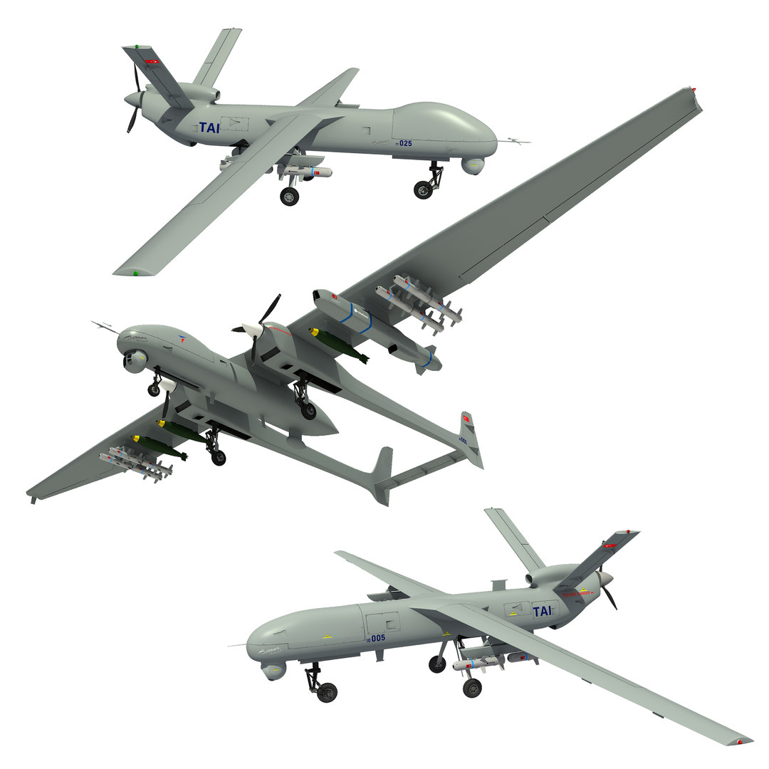 3D uav aerospace industries model - TurboSquid 1559641